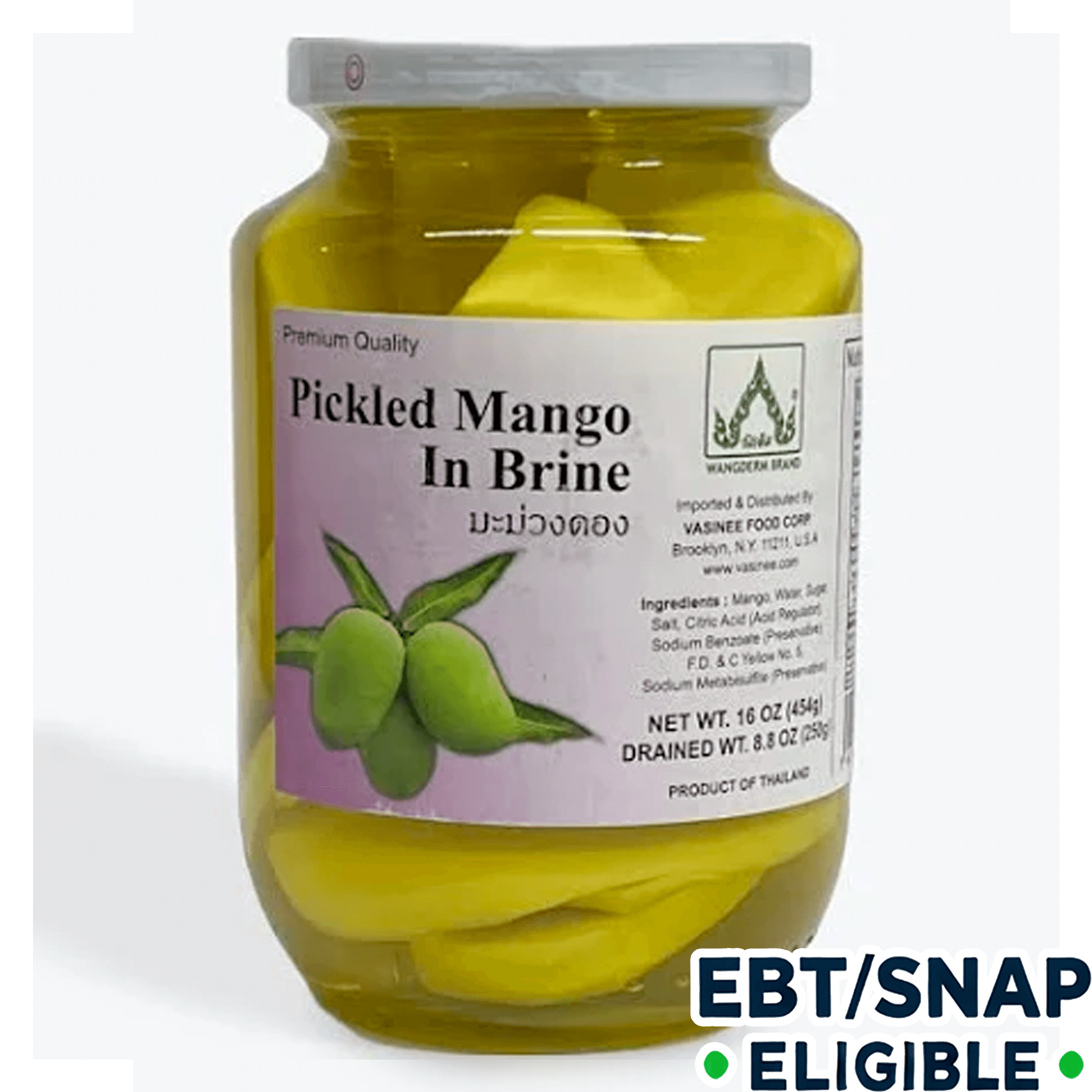 Sliced Pickled Mango - (Wangderm) – All From 1 Supplier DBA Liberty ...